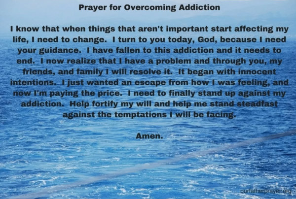 Prayers for Drug Addiction Recovery and Recovering Alcoholics